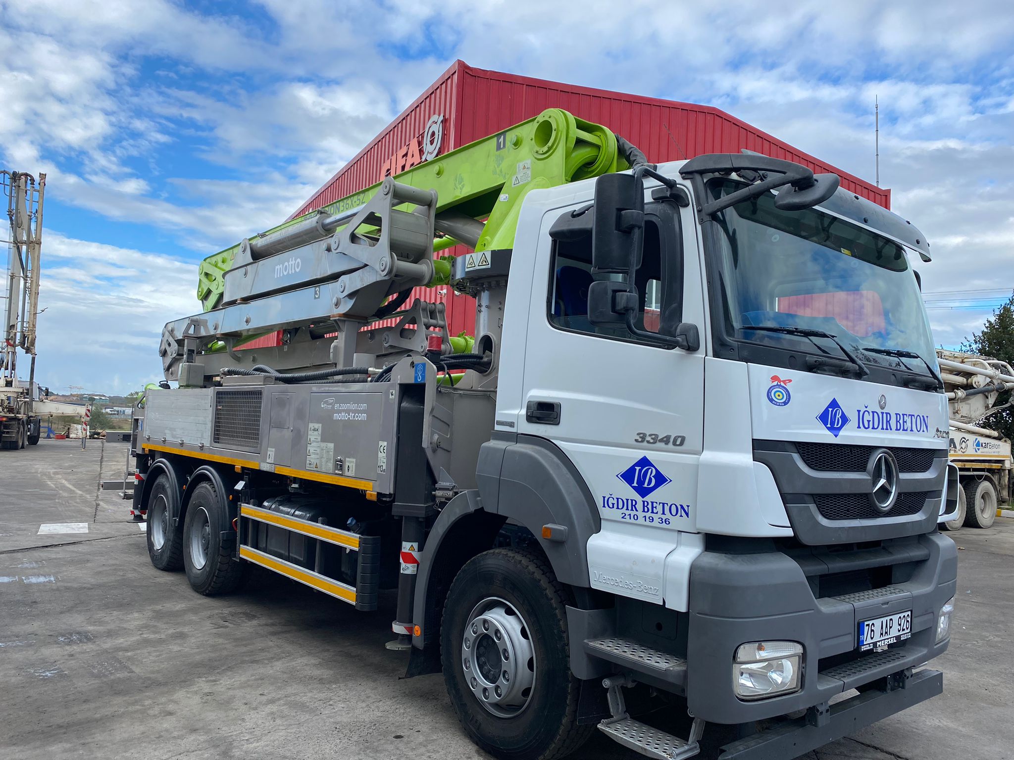 Concrete Pumps – Motto Turkey | CIFA Official Dealer
